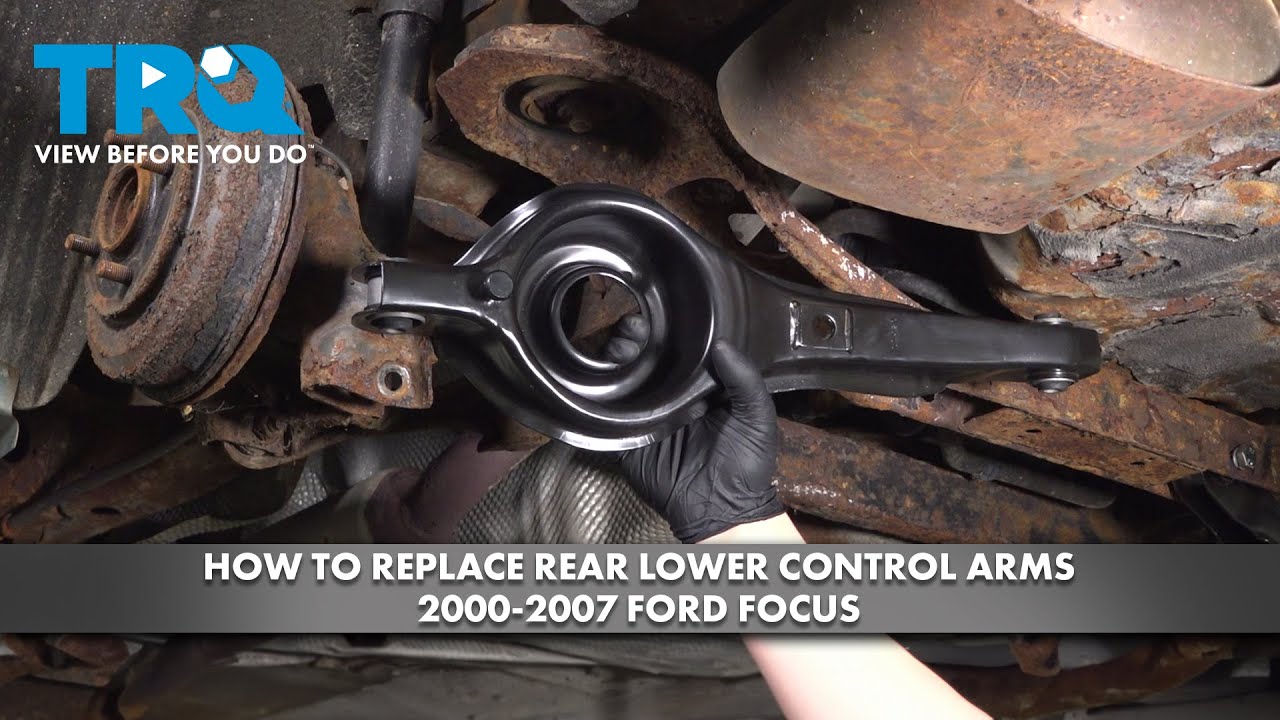 How to Replace Rear Lower Control Arms 2000-2007 Ford Focus | 1A Auto