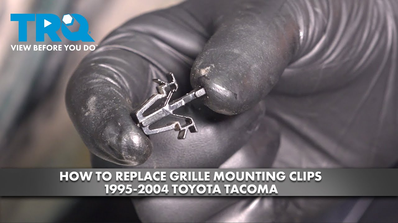How to Replace Grille Mounting Clips 1995-2004 Toyota Tacoma | 1A Auto