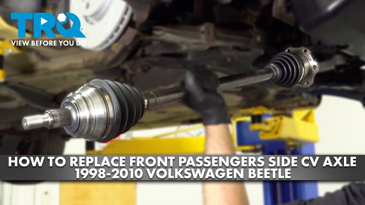 How to Replace Front Passengers Side CV Axle 1998-2010 Volkswagen Beetle | 1A Auto