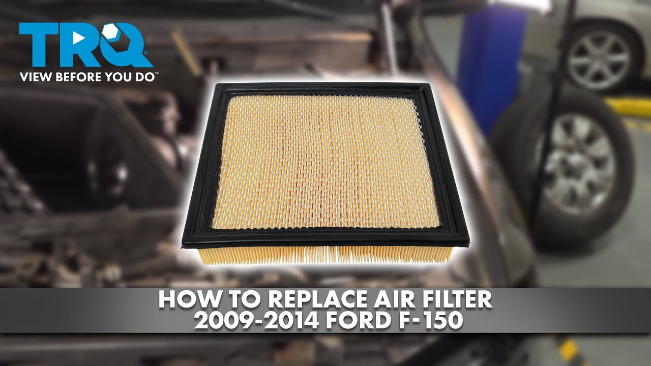 How to Replace Air Filter 2009-2014 Ford F-150 | 1A Auto
