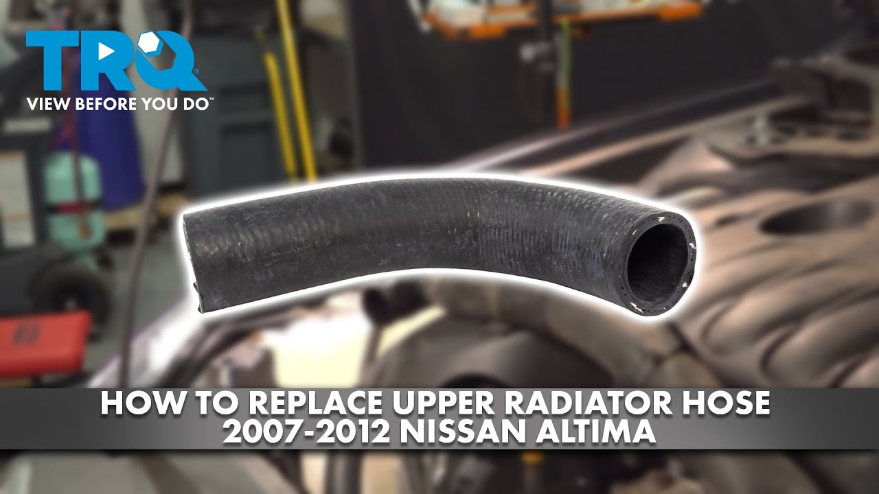 How to Replace Upper Radiator Hose 2007-2012 Nissan Altima | 1A Auto