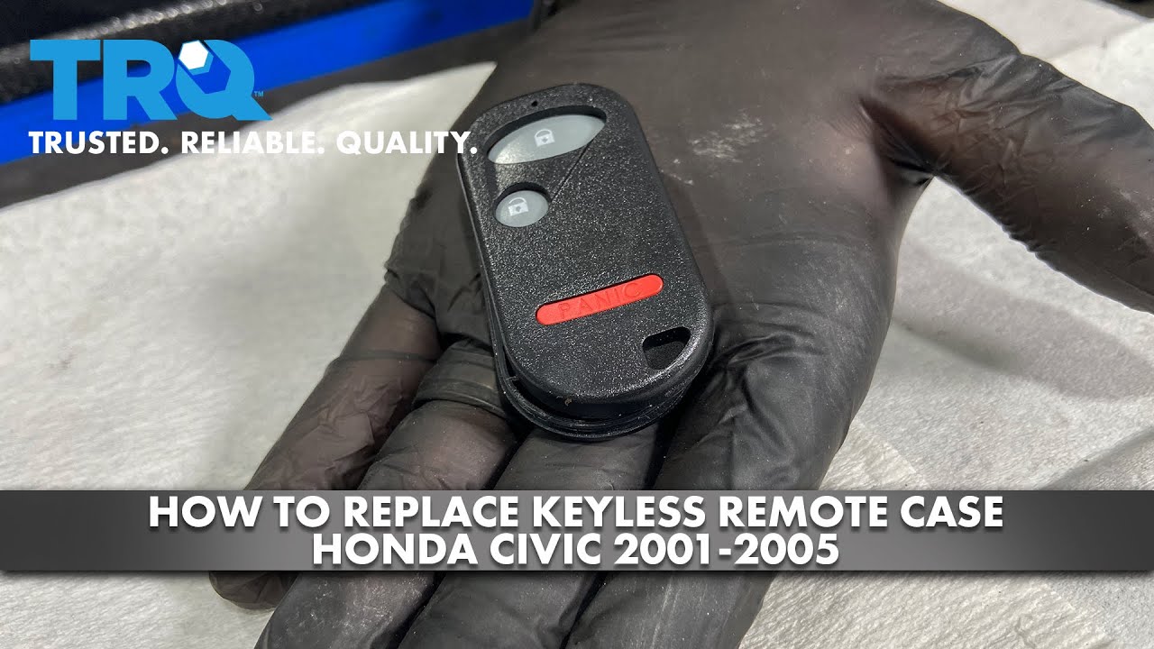 How to Replace Keyless Remote Case 2001-2005 Honda Civic | 1A Auto