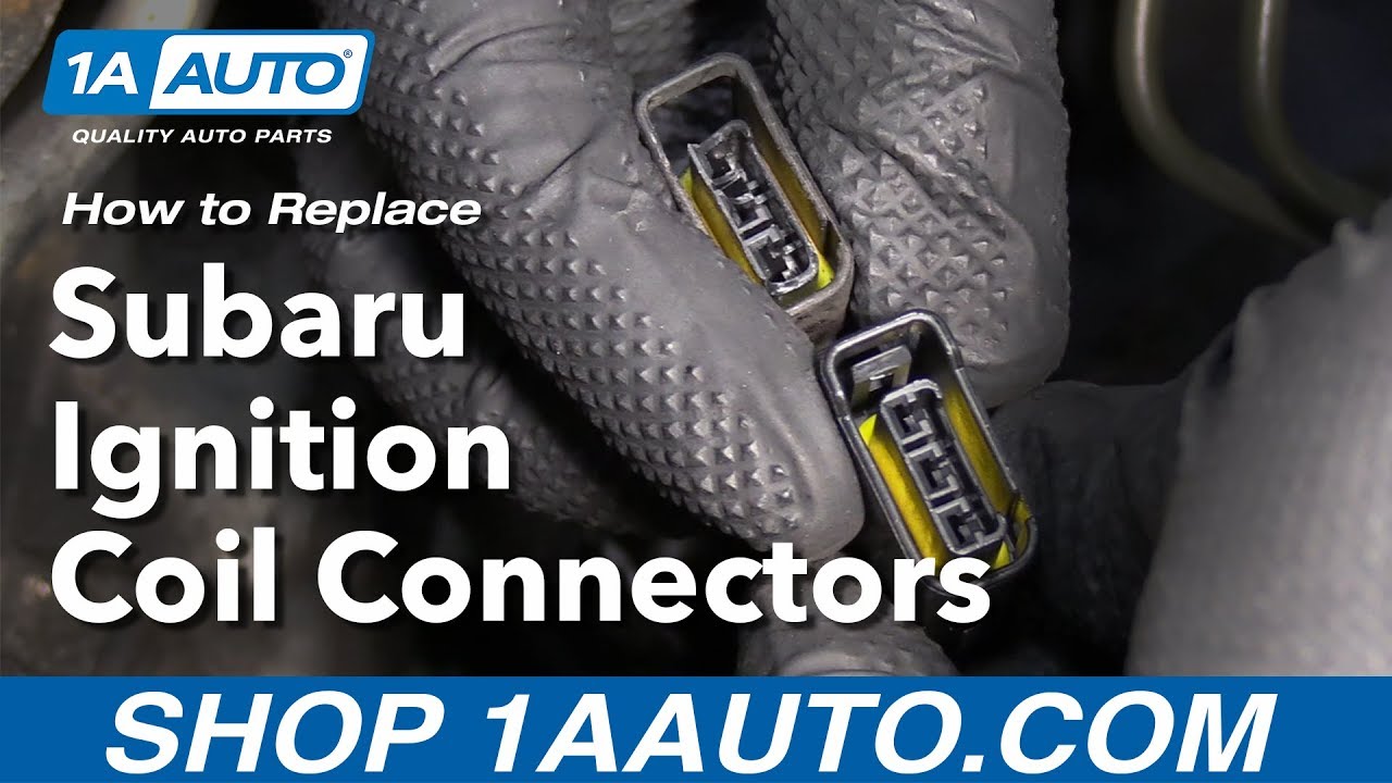 How to Replace Install Subaru Ignition Coil Connectors | 1A Auto