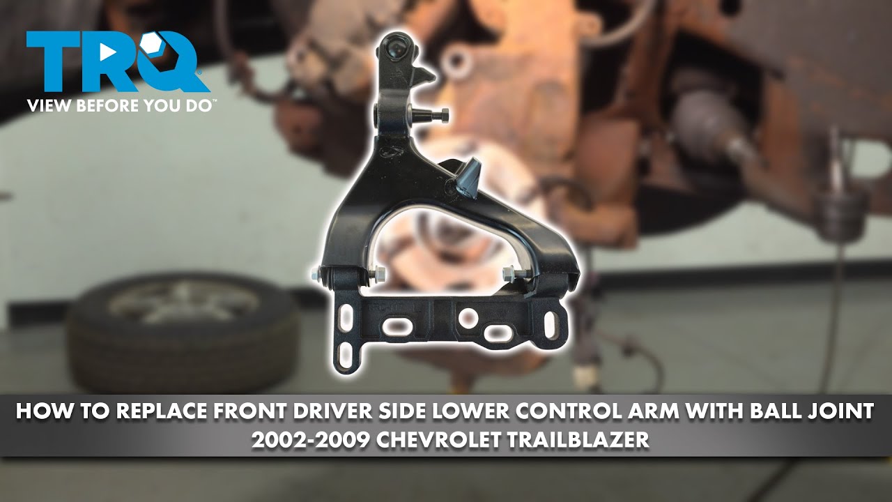 How to Replace Front Driver Side Lower Control Arm with Ball Joint 2002 ...