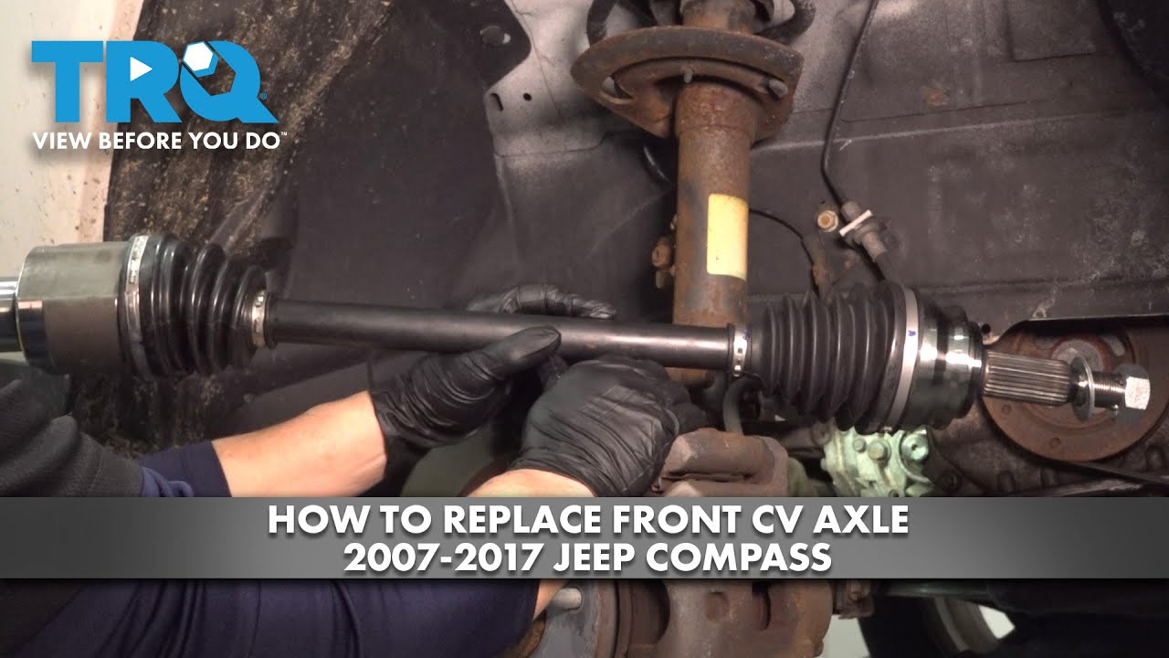 How to Replace Front CV Axle 2001-2017 Jeep Compass | 1A Auto