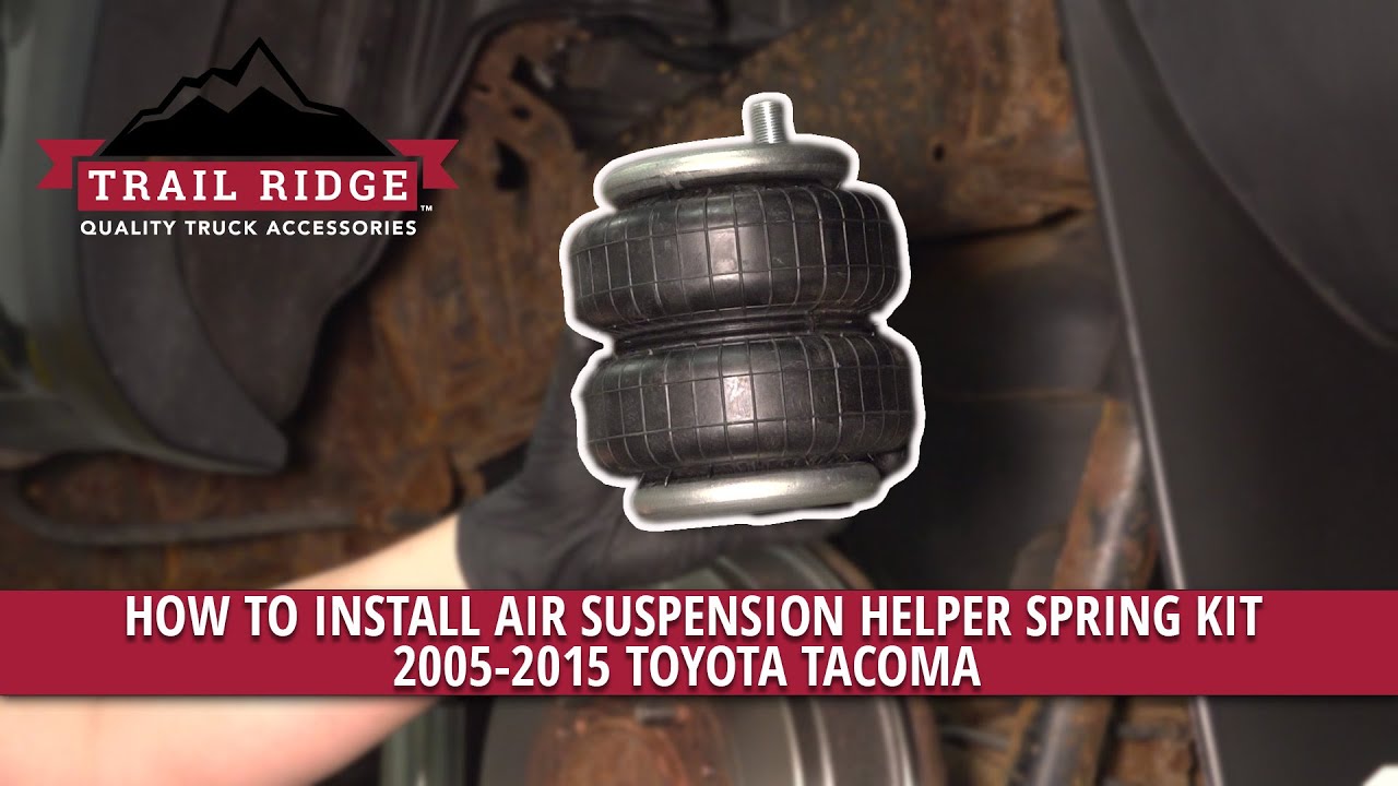 How to Install Air Suspension Helper Spring Kit 2005-2015 Toyota Tacoma ...