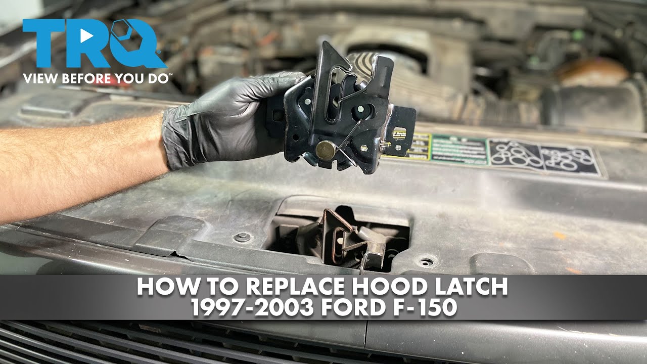 How to Replace Hood Latch 1997-2003 Ford F-150 | 1A Auto