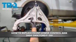How to Replace Front Lower Control Arm 2004-2008 Ford F-150 | 1A Auto