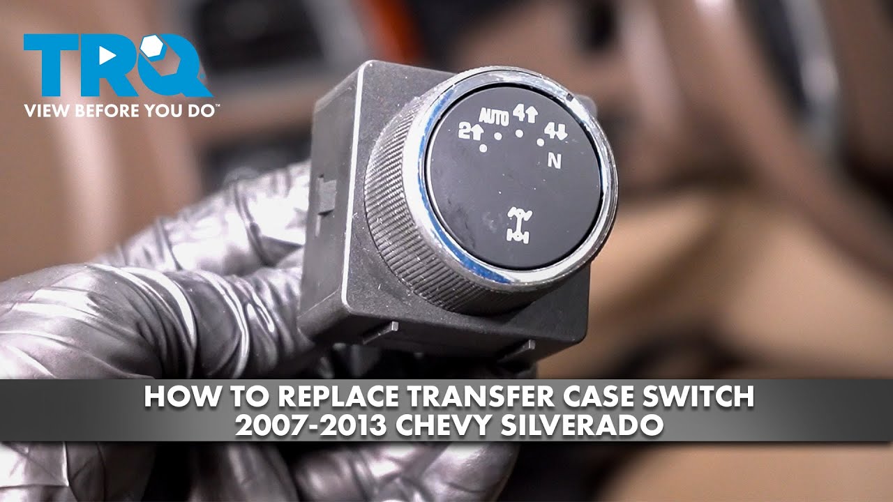 How to Replace Transfer Case Switch 2007-2013 Chevy Silverado | 1A Auto