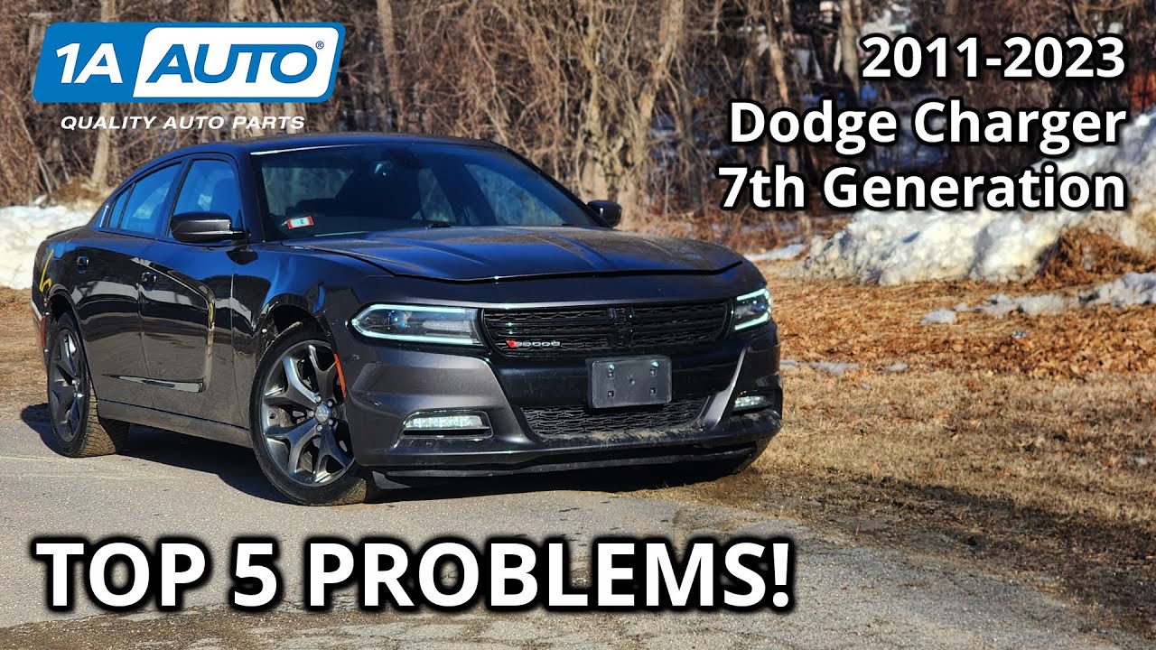Top 5 Problems Dodge Charger Sedan 7th Generation 2011-2023 | 1A Auto