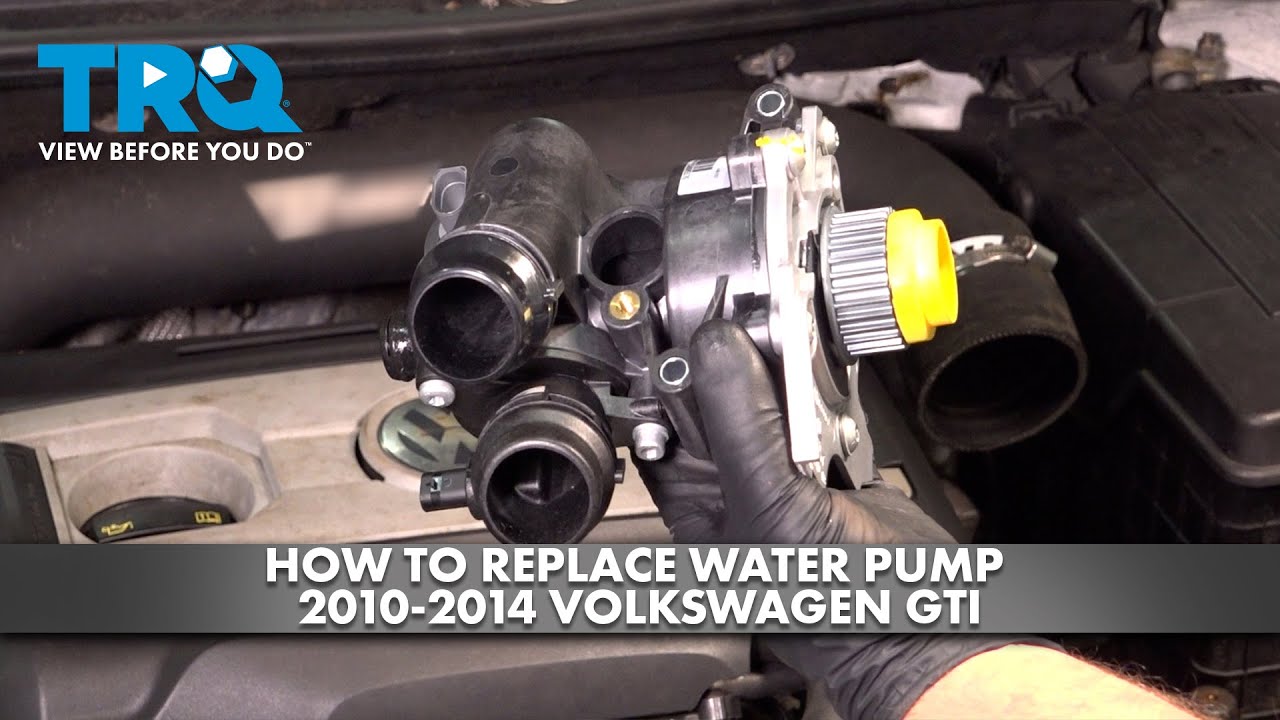 How to Replace Water Pump 2010-2014 Volkswagen GTI | 1A Auto