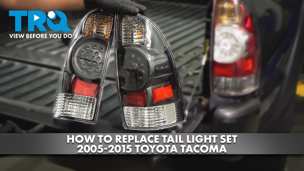 How To Install Performance Tail Lights 2005 2015 Toyota Tacoma 1a Auto