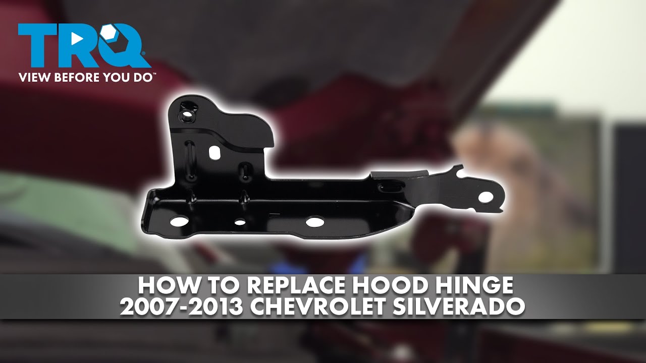 How to Replace Hood Hinge 2007-2013 Chevrolet Silverado 1500 | 1A Auto
