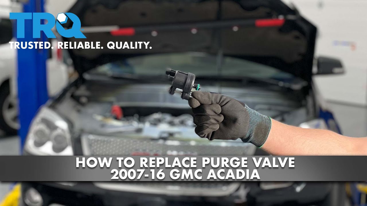 How To Replace Vapor Canister Purge Solenoid 2007 16 Gmc Acadia 1a Auto
