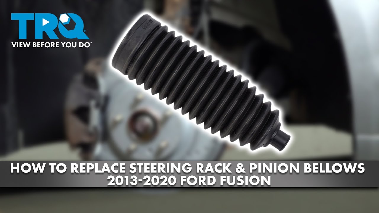 How to Replace Steering Rack Pinion Bellows 2013-2020 Ford Fusion | 1A Auto