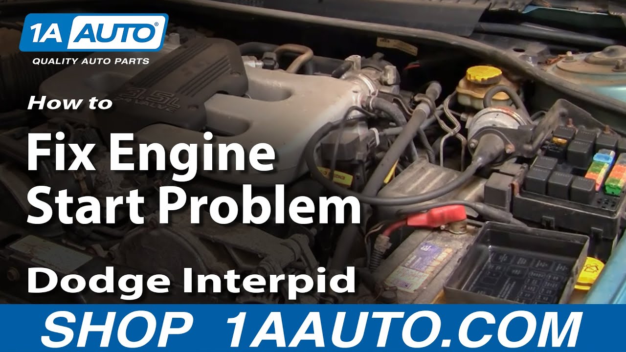How to Fix Engine Start Problem 1993-97 Dodge Intrepid | 1A Auto
