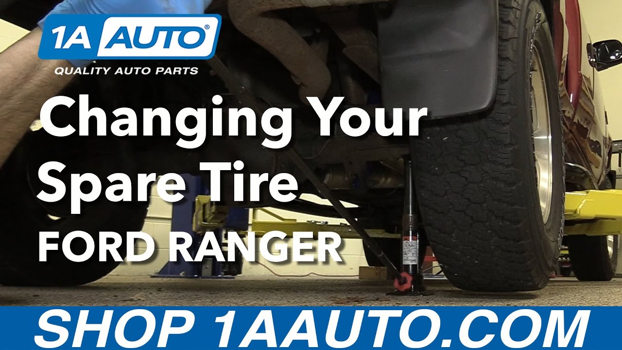 How to Change Your Spare Tire 1998-2012 Ford Ranger | 1A Auto