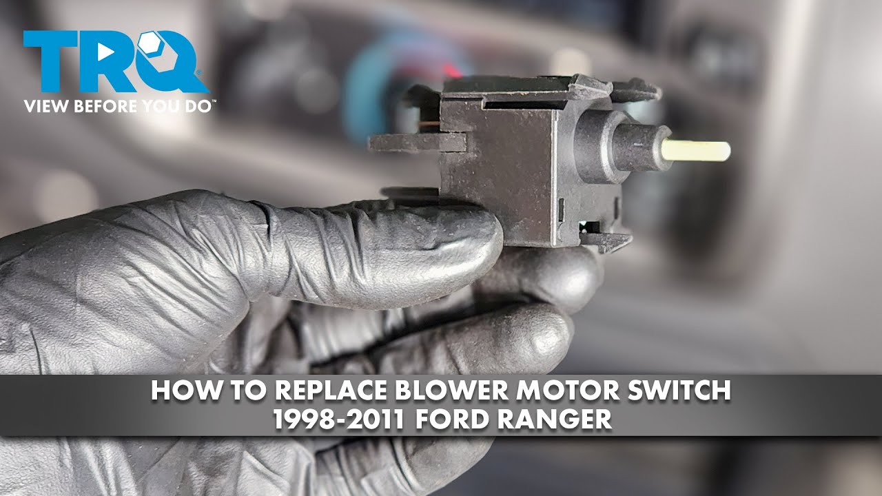 How to Replace Blower Motor Switch 1998-2011 Ford Ranger | 1A Auto