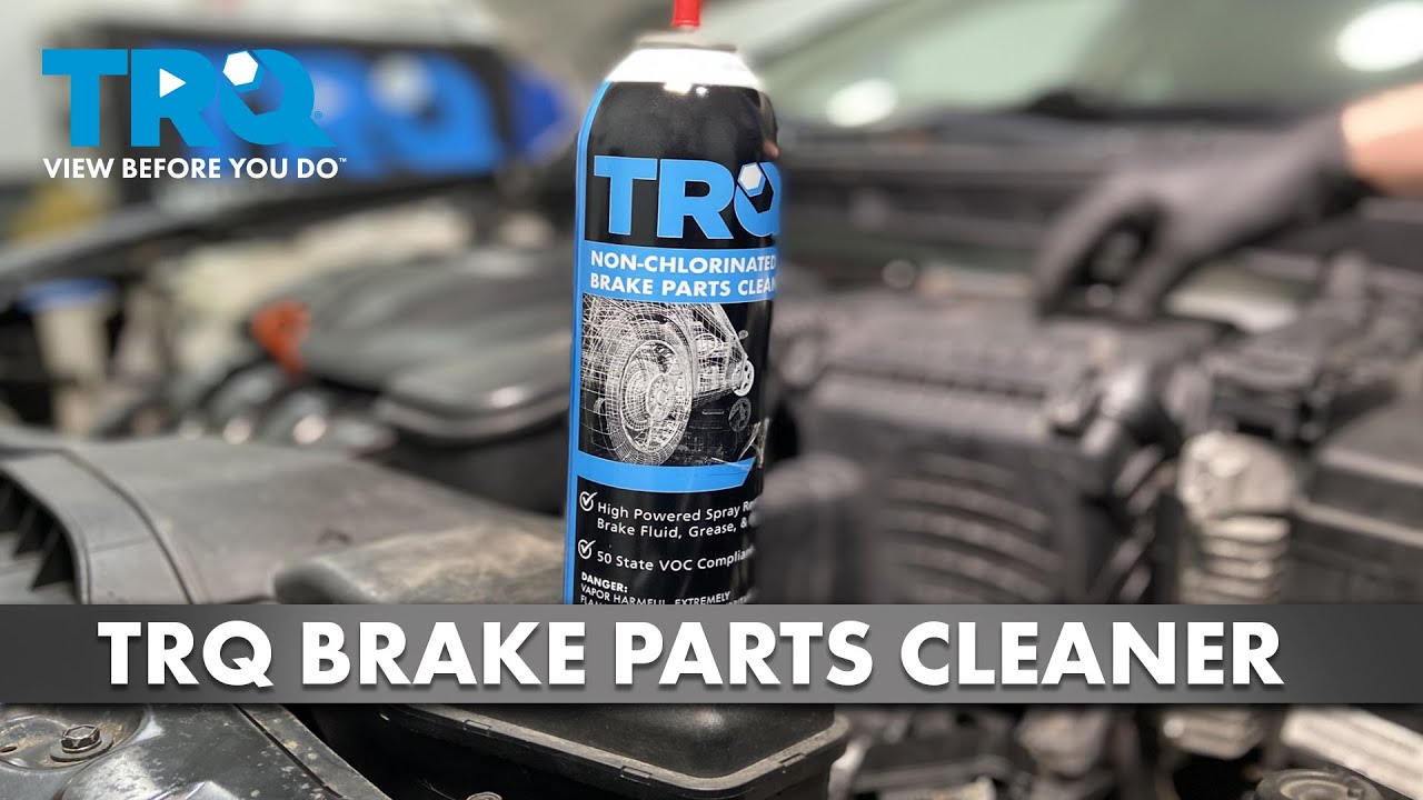 How to Use TRQ Brake Parts Cleaner | 1A Auto