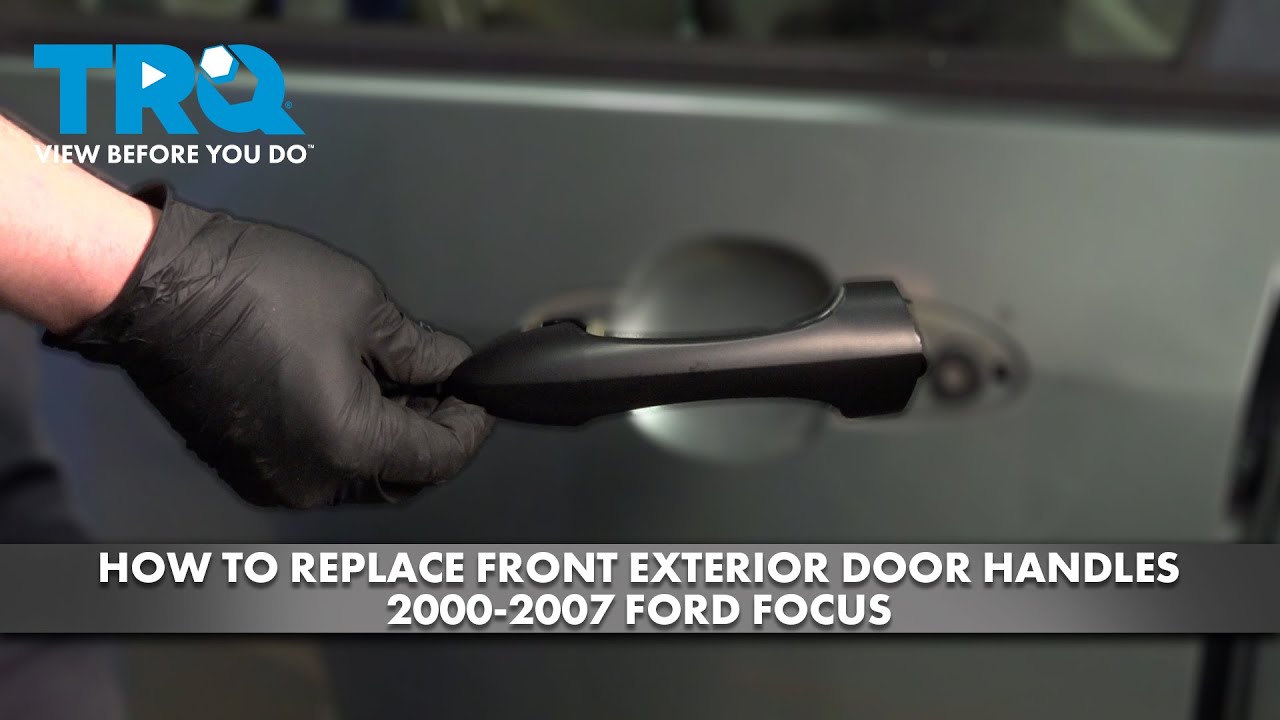 How to Replace Front Exterior Door Handles 2000-2007 Ford Focus | 1A Auto