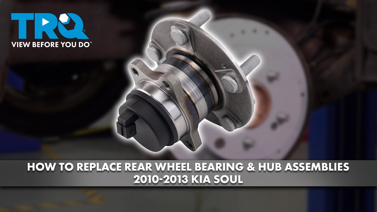 How to Replace Rear Wheel Bearing Hub Assemblies 2010-2013 Kia Soul | 1A Auto