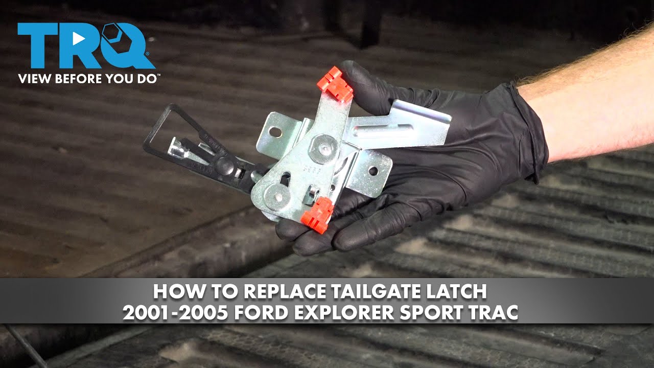 How to Replace Tailgate Latch 2001-2005 Ford Explorer Sport Trac | 1A Auto