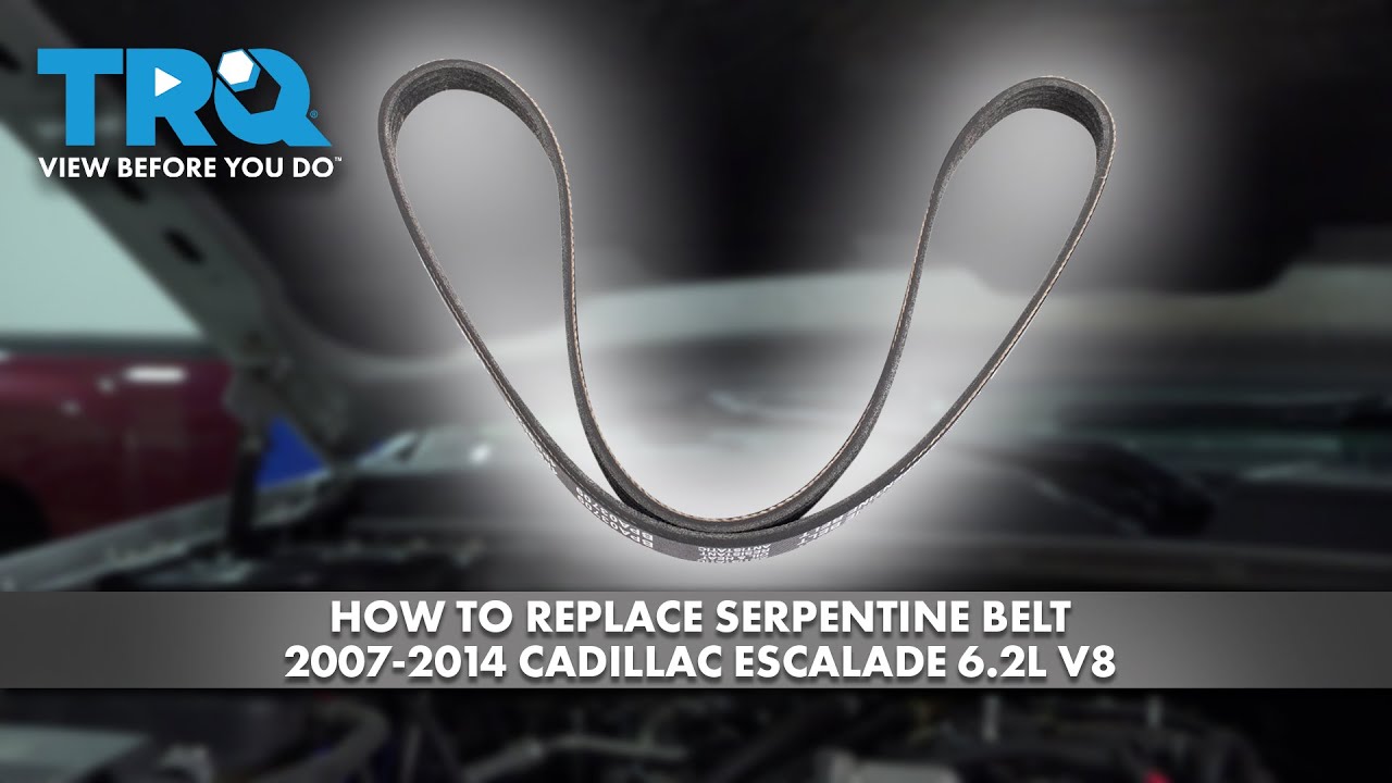 How to Replace Serpentine Belt 2007-2014 Cadillac Escalade 62L V8 | 1A Auto