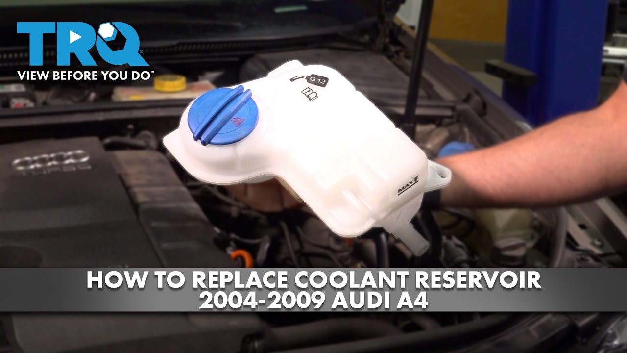 How to Replace Coolant Reservoir 2004-2009 Audi A4 | 1A Auto