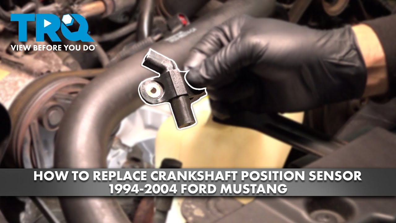 How to Replace Crankshaft Position Sensor 1994-2004 Ford Mustang | 1A Auto