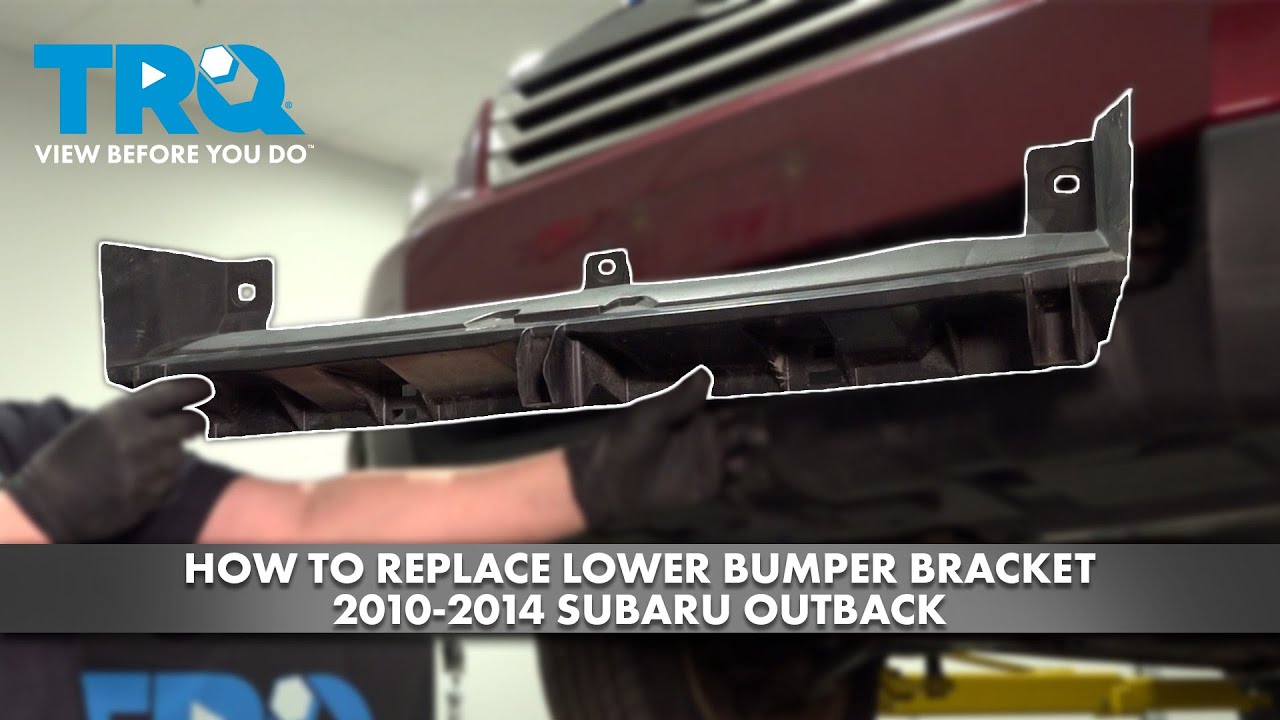 How to Replace Lower Bumper Bracket 2010-2014 Subaru Outback | 1A Auto