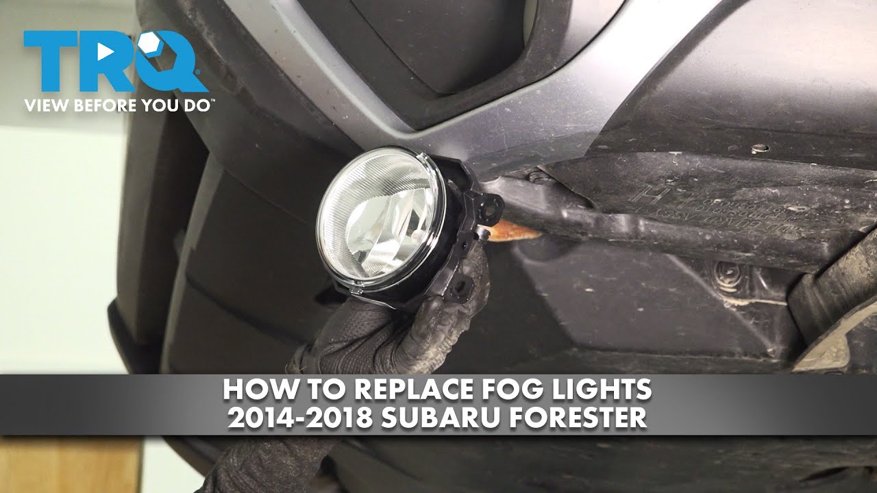 How to Replace Fog Lights 2014-2018 Subaru Forester | 1A Auto