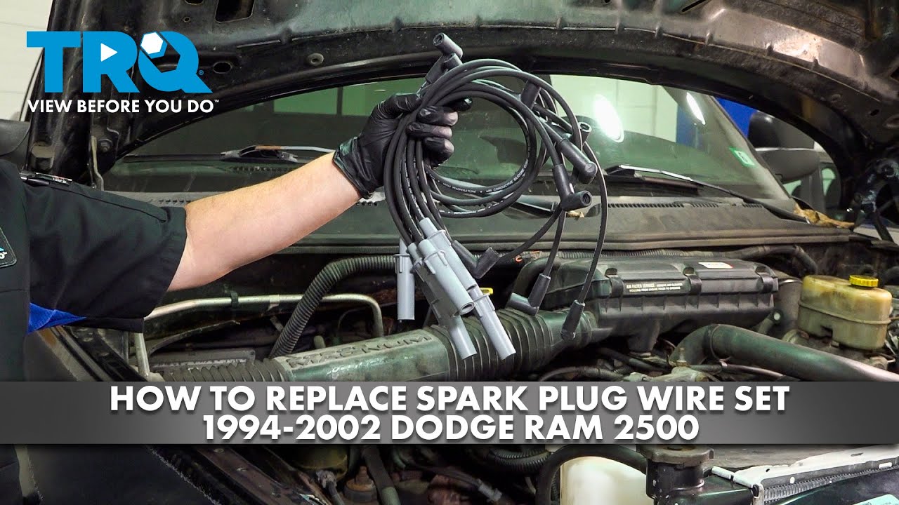 How to Replace Spark Plug Wire Set 1994-2002 Dodge Ram 2500 | 1A Auto