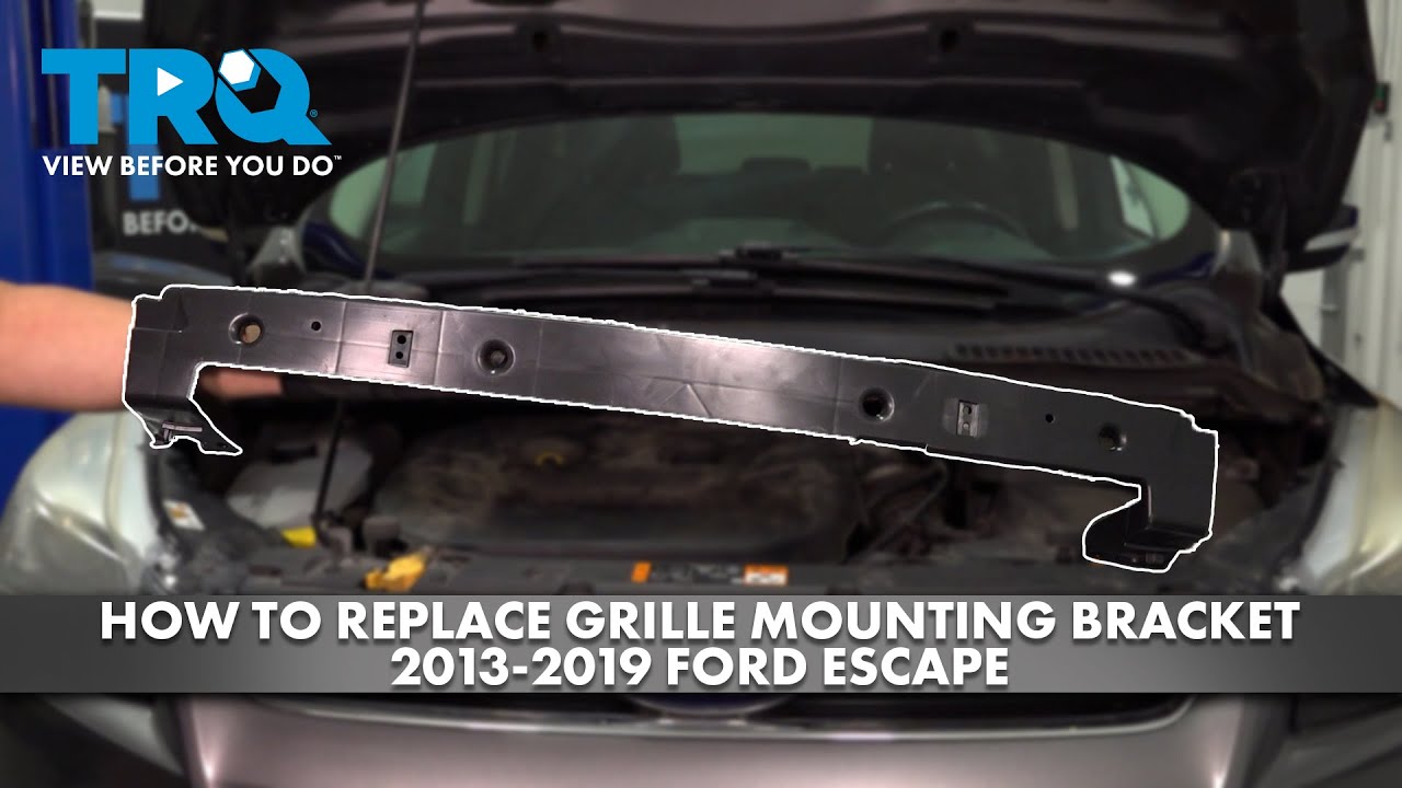 How to Replace Grille Mounting Bracket 2013-2019 Ford Escape | 1A Auto