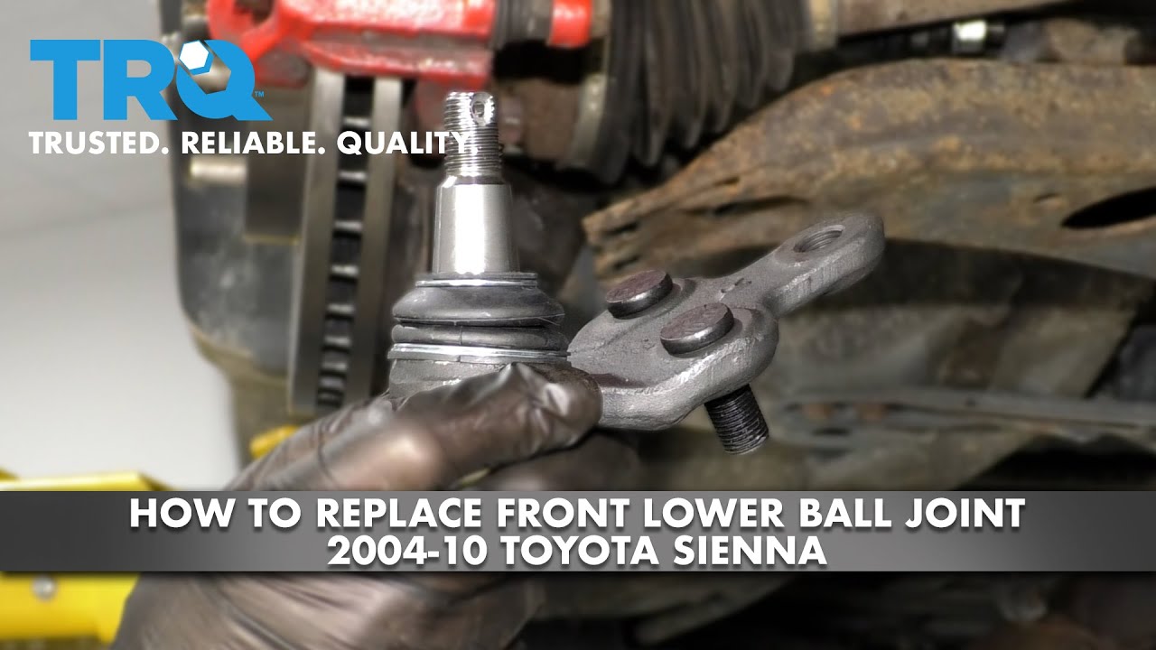 How to Replace Front Lower Ball Joint 2004-10 Toyota Sienna | 1A Auto