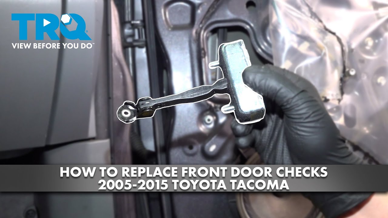 How to Replace Front Door Checks 2005-2015 Toyota Tacoma | 1A Auto