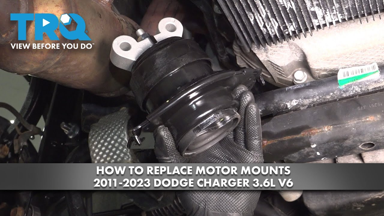 How to Replace Motor Mounts 2011-2023 Dodge Charger 36L V6 | 1A Auto