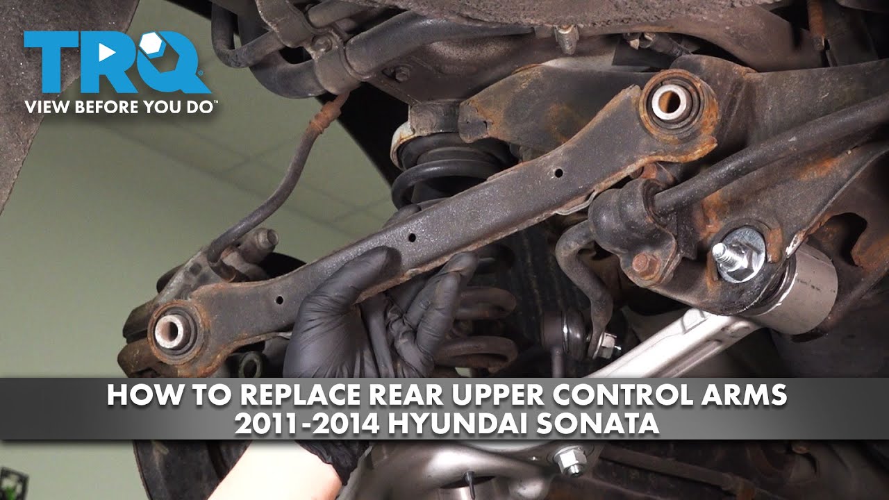 How to Replace Rear Upper Control Arms 2011-2014 Hyundai Sonata | 1A Auto