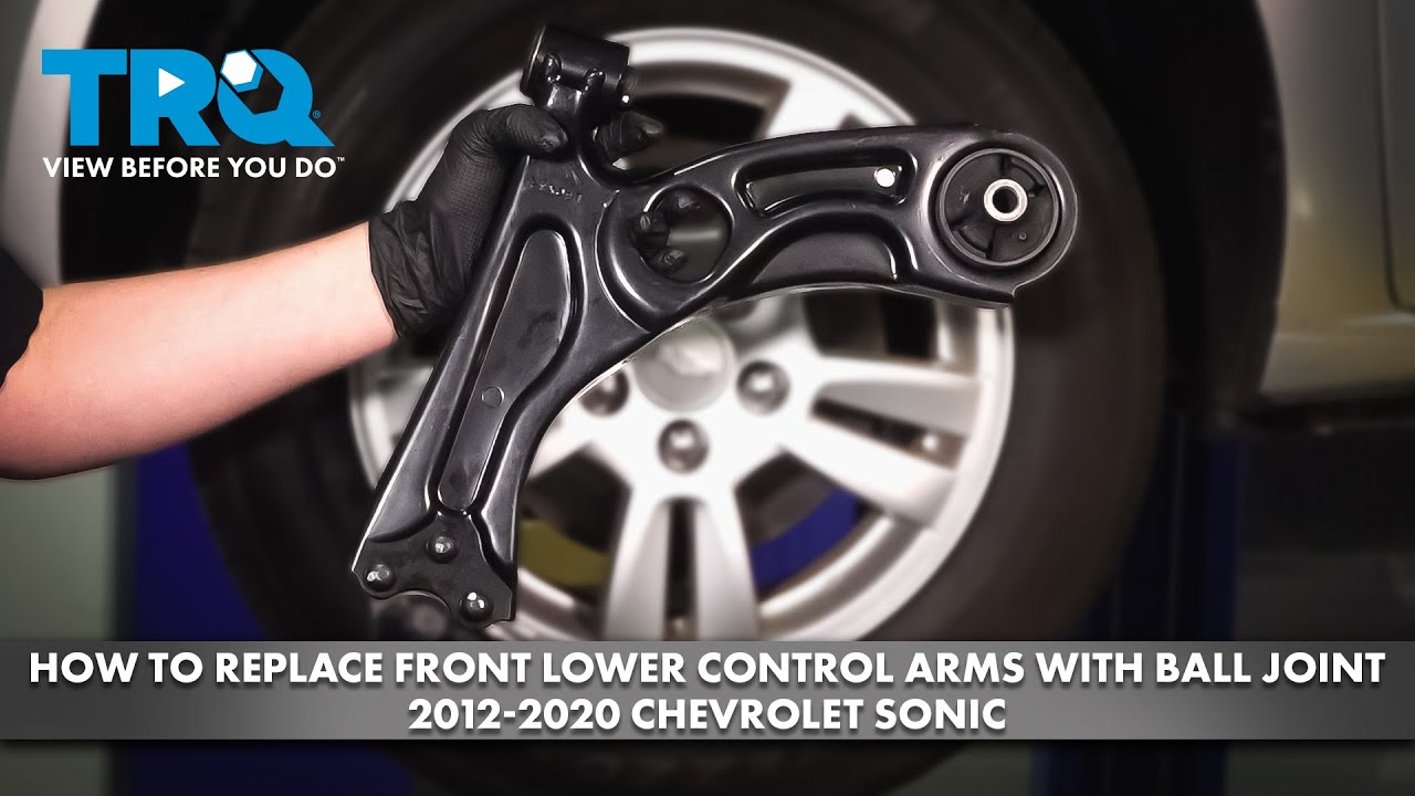 How to Replace Front Lower Control Arms with Ball Joint 2012-2020 ...