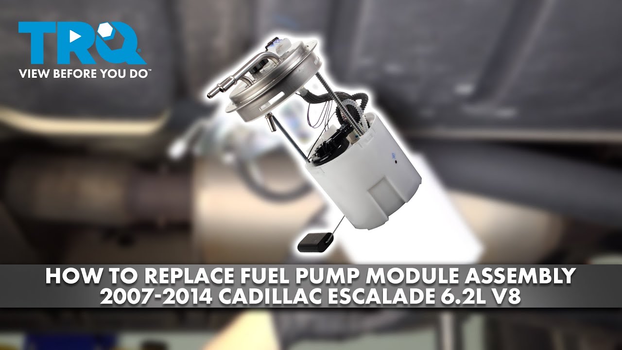 How to Replace Fuel Pump Module Assembly 2007-2014 Cadillac Escalade ...