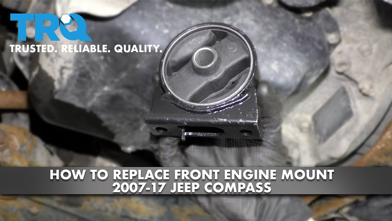 How to Replace Front Engine Mount 2007-17 Jeep Compass | 1A Auto