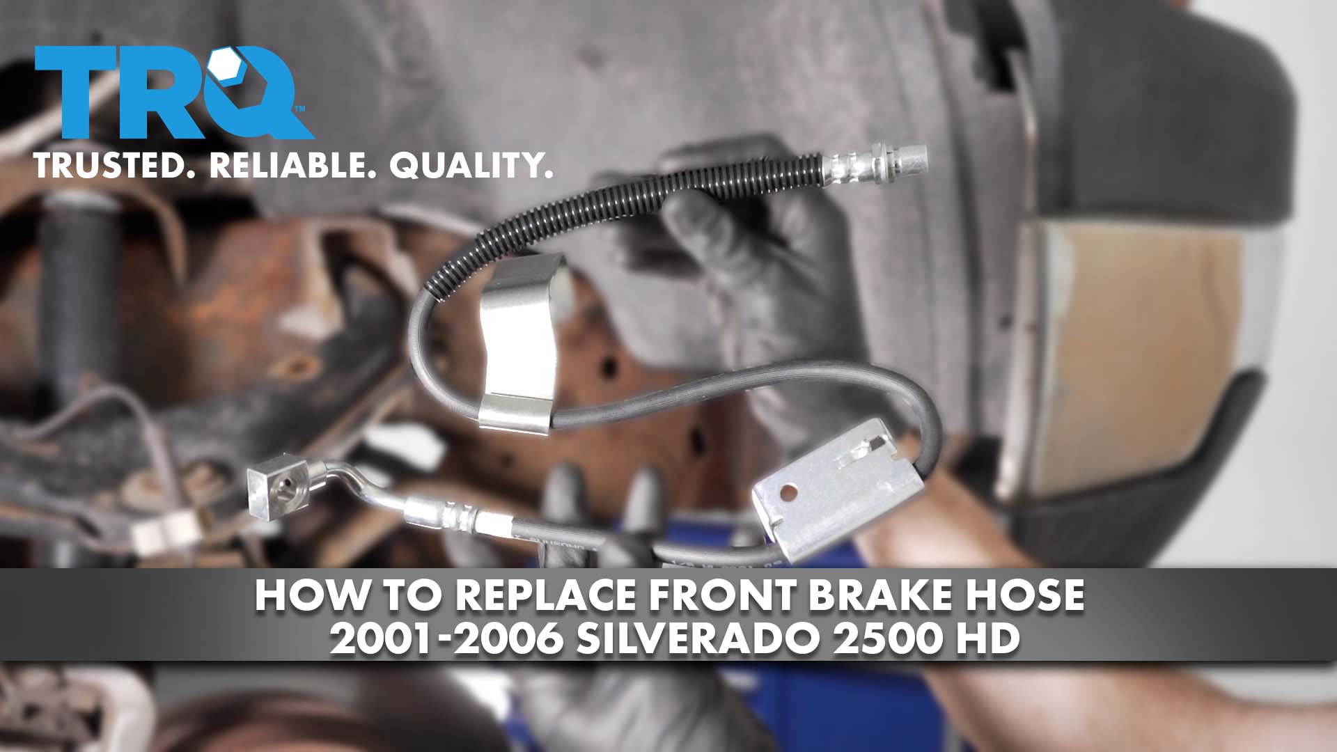 How To Replace Front Brake Hose 2001 2006 Silverado 2500 Hd 1a Auto