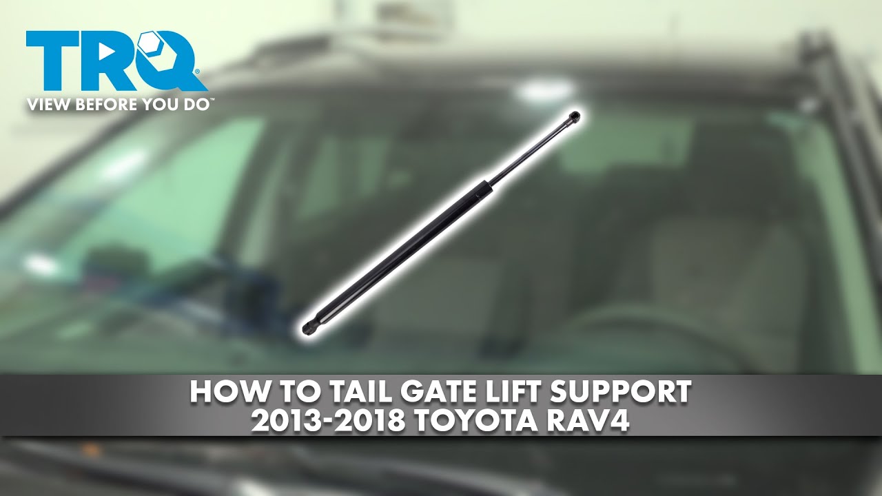 How to Replace Liftgate Lift Supports 2013-2018 Toyota RAV4 | 1A Auto