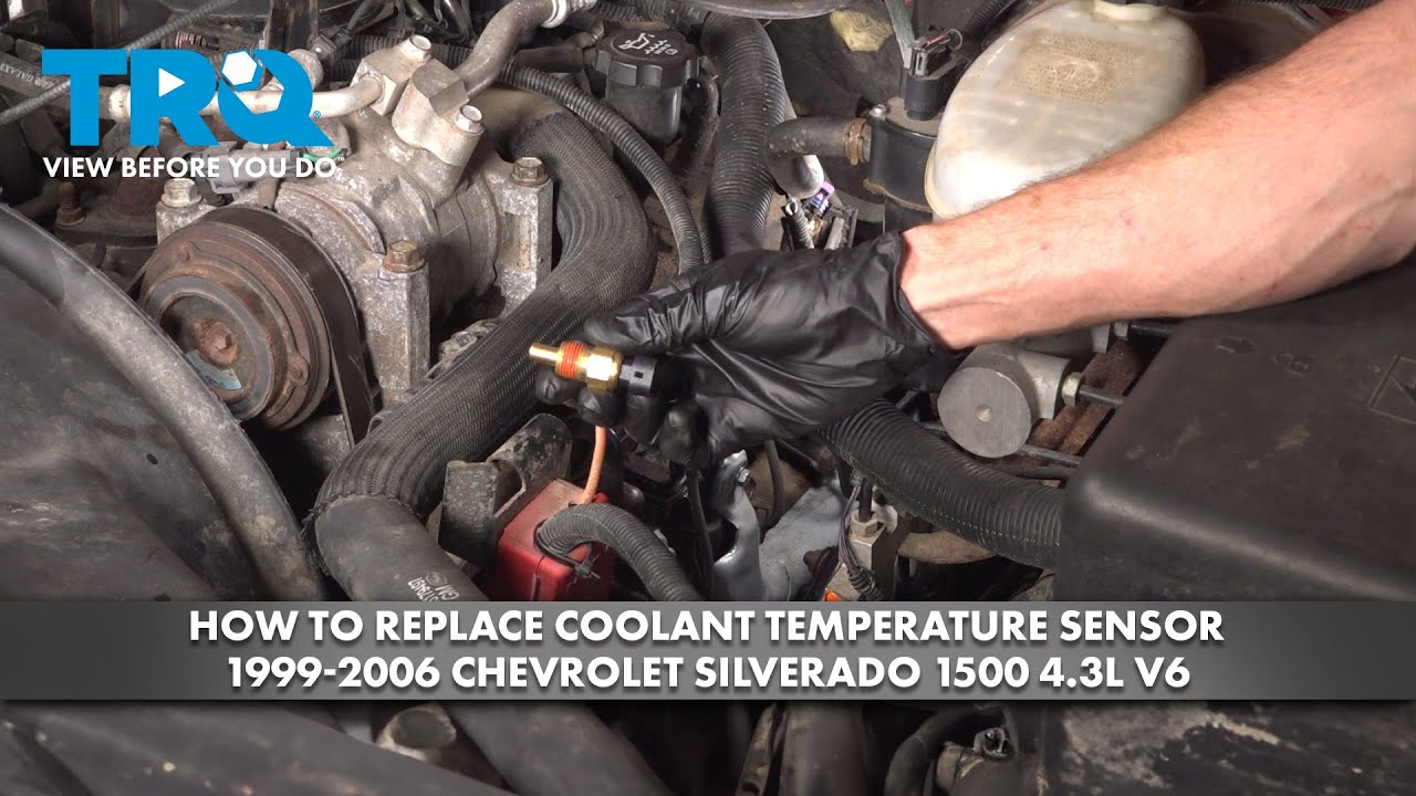 How to Replace Coolant Temperature Sensor 1999-2006 Chevrolet Silverado 1500 43L V6 | 1A Auto