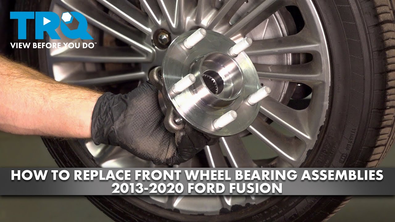 How to Replace Front Wheel Bearing Hub Assemblies 2013-2020 Ford Fusion | 1A Auto