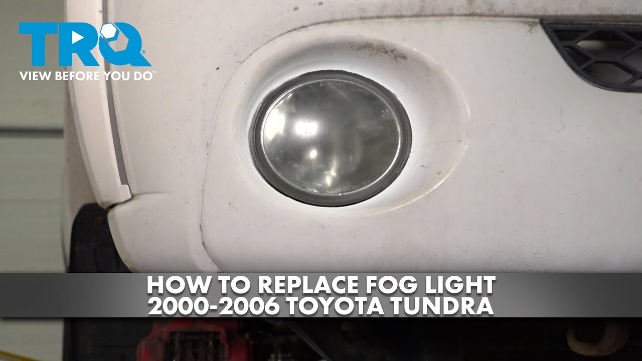 How to Replace Fog Lights 2002-2006 Toyota Tundra | 1A Auto
