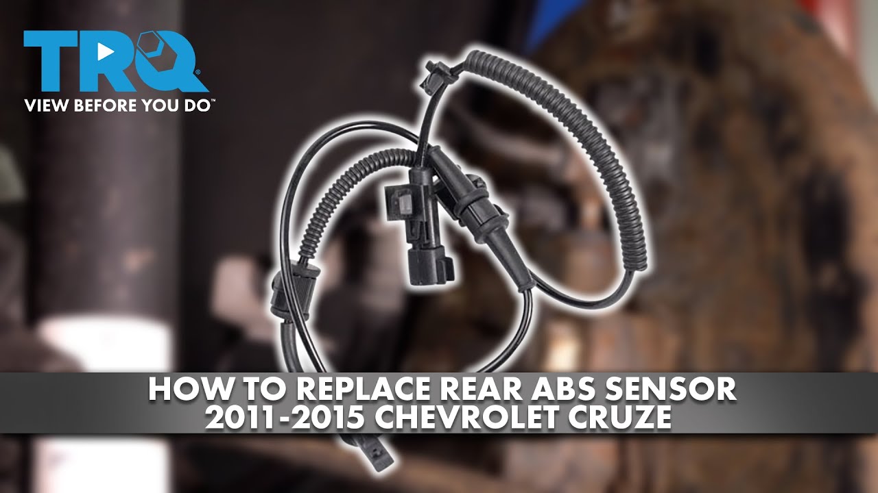 How to Replace Rear ABS Wheel Sensor 2011-2015 Chevrolet Cruze | 1A Auto