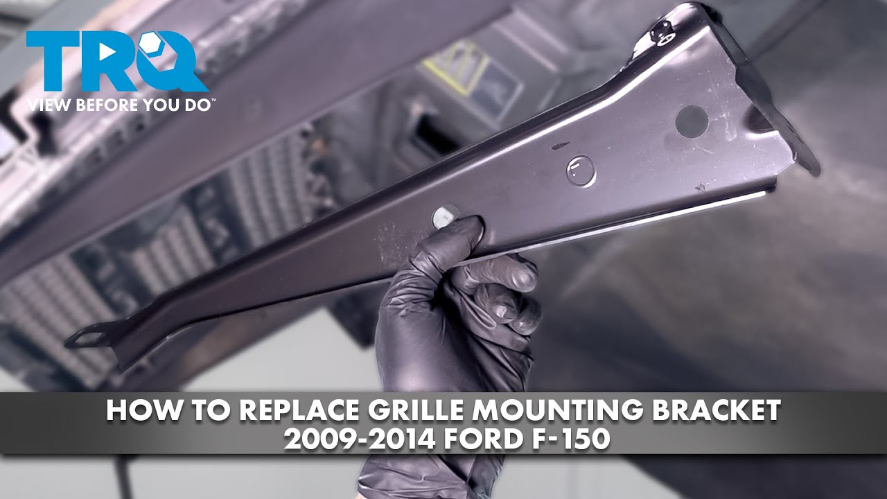 How to Replace Grille Mounting Bracket 2009-2014 Ford F-150 | 1A Auto