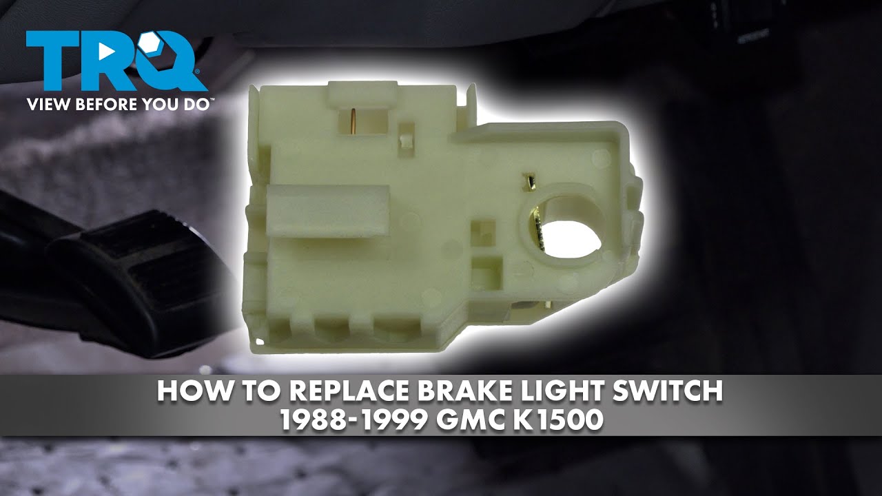 How to Replace Brake Light Switch 1988-1999 GMC K1500 | 1A Auto