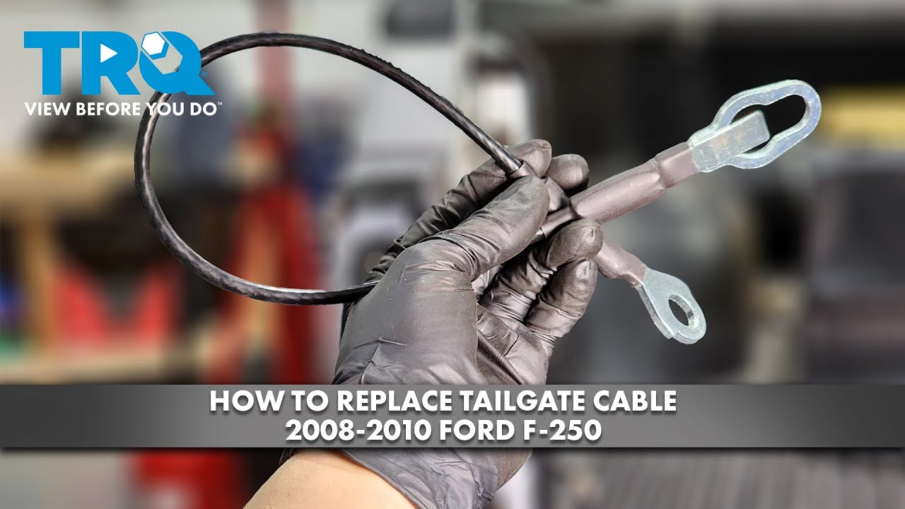How to Replace Tailgate Cable 2008-2010 Ford F-250 | 1A Auto