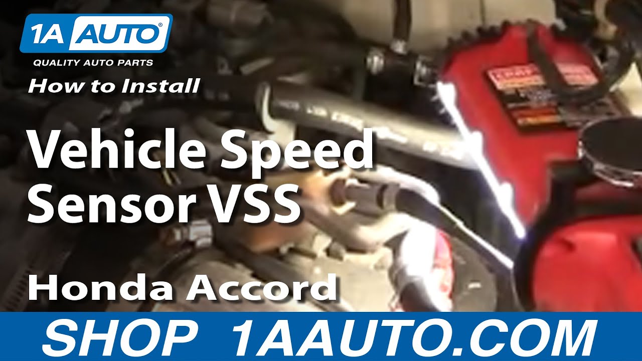How To Replace Vehicle Speed Sensor 1992-2001 Honda Accord | 1A Auto
